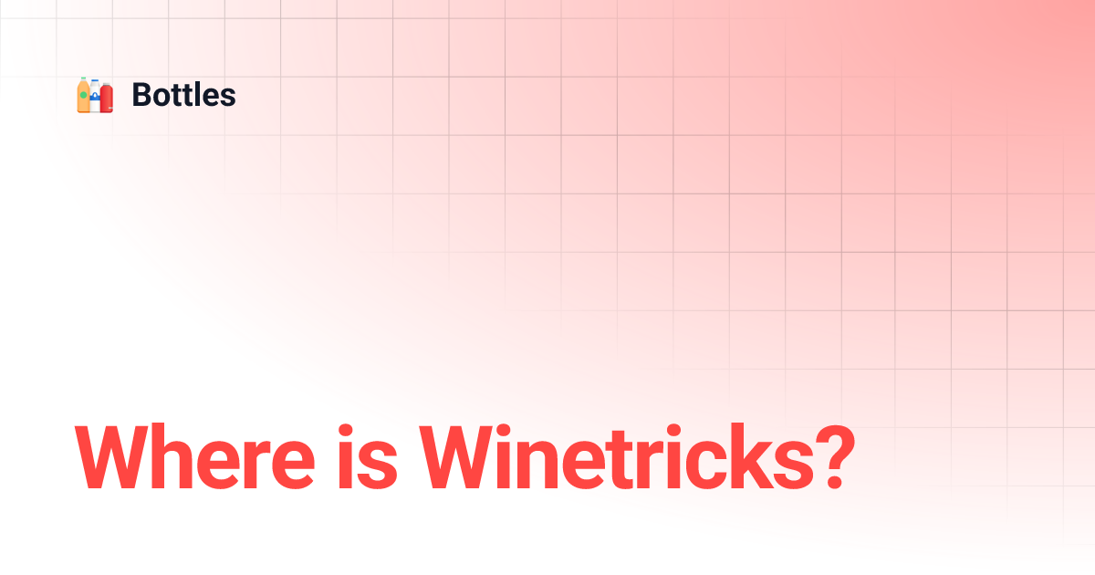 Where is Winetricks? | Bottles